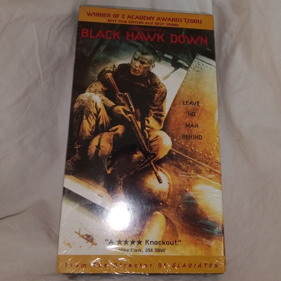 Columbia | Media | Vintage New Old Stock Black Hawk Down Vhs Movie ...